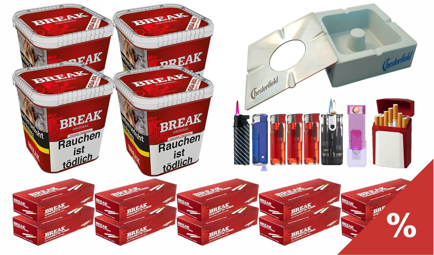 Zigaretten, Tabak online kaufen in der Tabak Welt