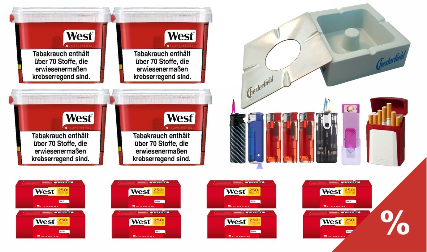 Zigaretten, Tabak online kaufen in der Tabak Welt