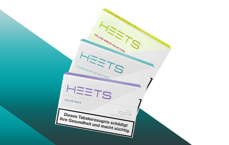 8 faszinierende HEETS Sorten mit 100 Aromen warten auf dich.