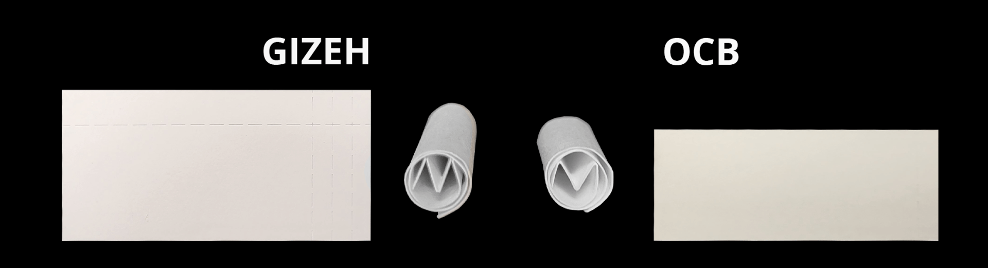 GIZEH Longpapers versus OCB Longpapers. Unser Testsieger!